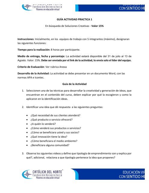 Rubrica - TRABAJO PRACTICO 1 Rubrica - TRABAJO PRACTICO 1