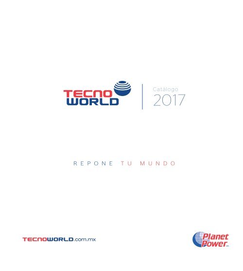 CATALOGO TECNOWORLD 2017