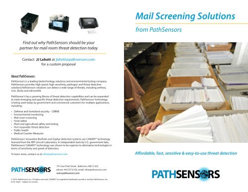 Mail Screening Solutions