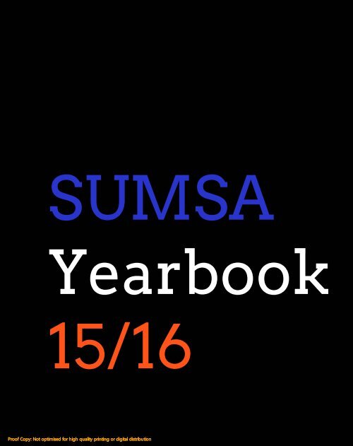 SUMSA Yearbook
