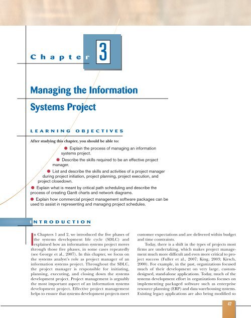 Project Management Information System Diagram