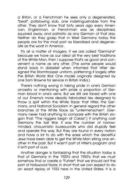 glimpse at the design of