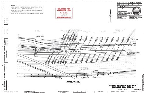 C-C103 Mainline & Ramps - Gore Detail AC2 Line