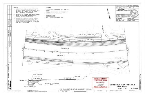 C-C520 Construction Details - ADL Plan