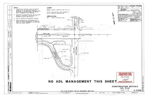 C-C530 Construction Details - ADL Plan