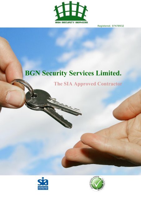bgn security Brochure