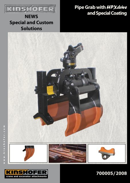 everywhere in front Pipe Grab with HPXdrive and ... - Kinshofer