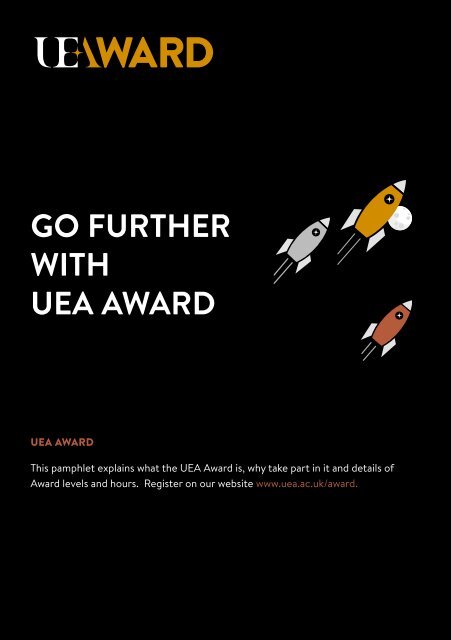 UEA Award Student Pamphlet