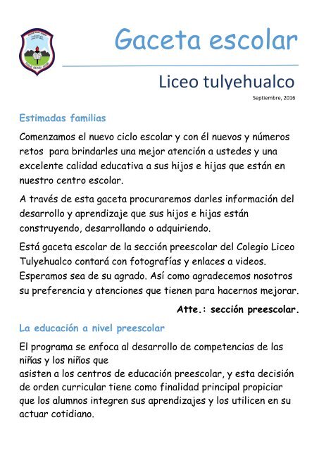 gaceta escolar 01