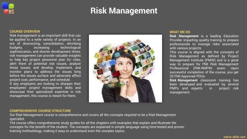 Risk Management Brochure