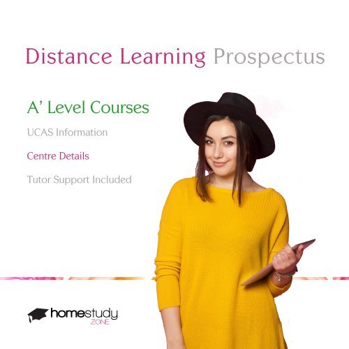 A' Level Distance Learning Prospectus