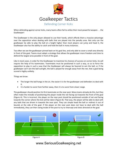 Soccer Corner Kick Formations