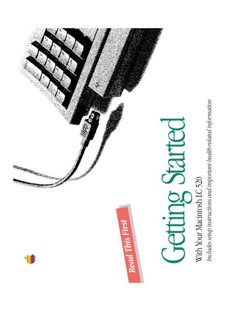 Apple Macintosh LC 520 Getting Started - Macintosh LC 520 Getting Started