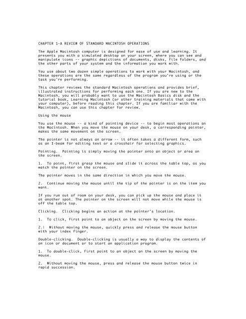 Apple System 7 - Macintosh Reference - System 7 - Macintosh Reference