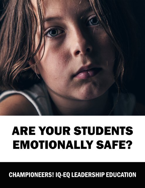IS YOUR CAMPUS EMOTIONALLY SAFE E-MAGAZINE