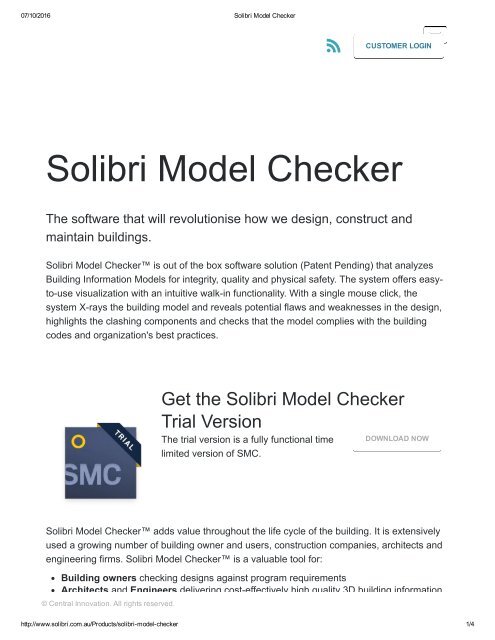 Solibri Model Checker