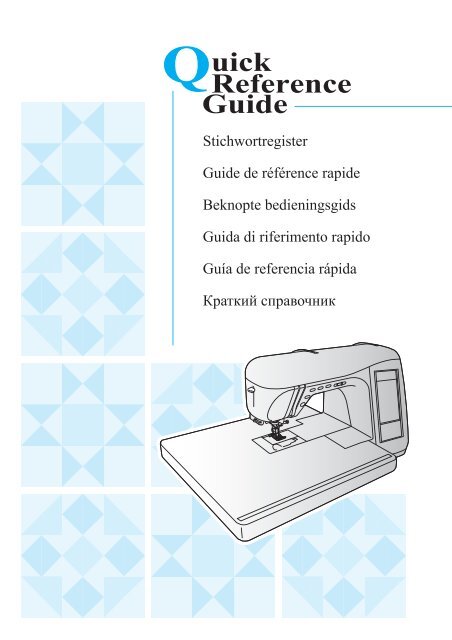 Brother QC-1000 - Quick Reference Guide