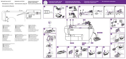 Brother CE8080/CE8080PRW - Quick Reference Guide