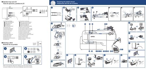 Brother XR3240 - Quick Reference Guide