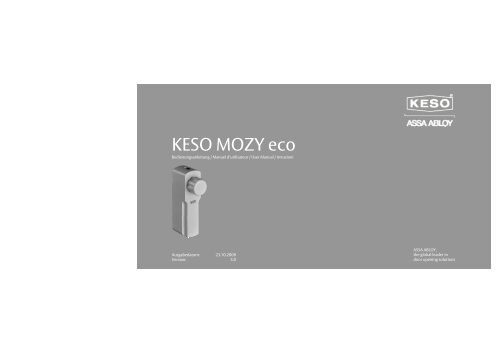 KESO MOZY eco - ASSA ABLOY (Switzerland) AG