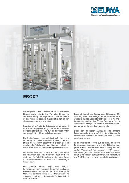 EROX® - EUWA HH Eumann GmbH