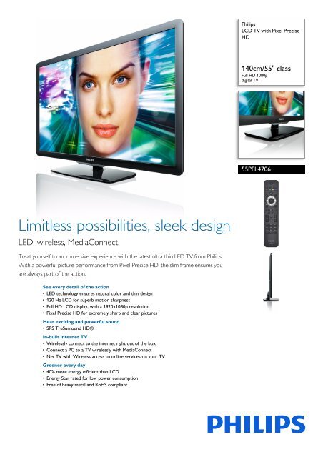 Philips LCD TV - Leaflet - AEN