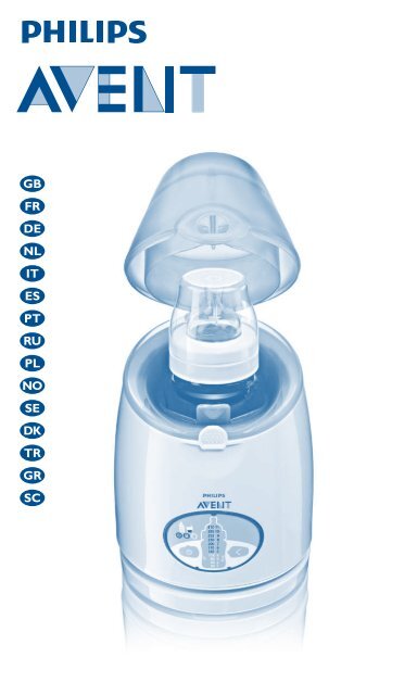 Philips Avent Bottle Warmer Manual