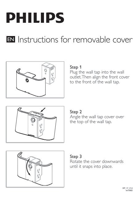 Philips Surge protector - Quick start guide - ESP