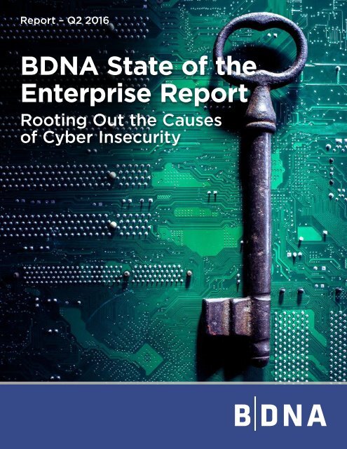 BDNA State of the Enterprise Report