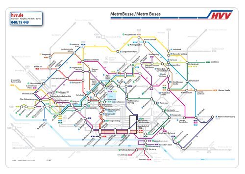 MetroBus-Linienplan