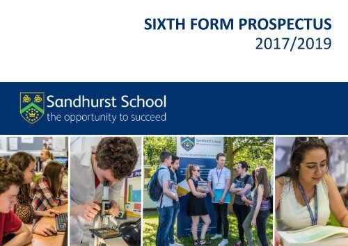 Sixth Form Prospectus 2017