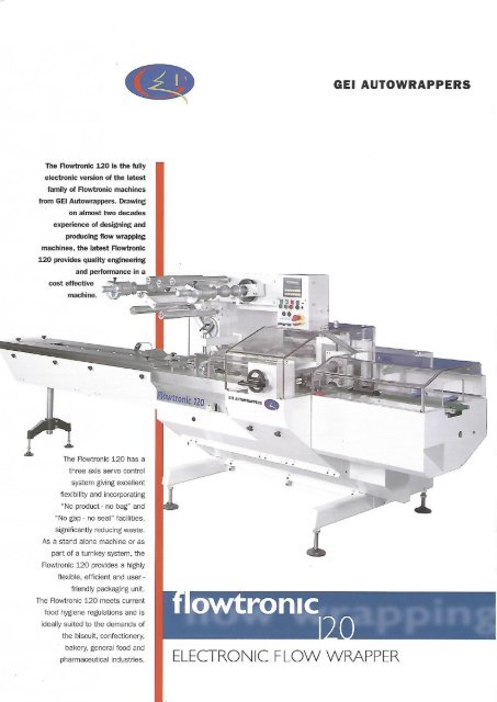 GEI Autowrapper flowtronic 120