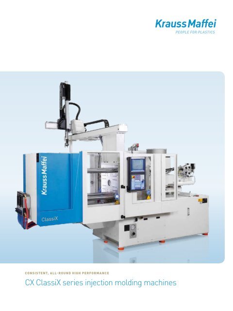 Cx Classix Series Injection Molding Machines Krauss Maffei