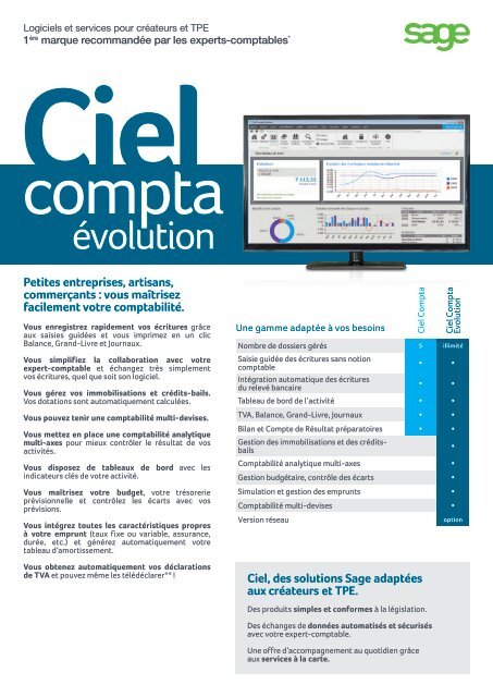Le guide des échanges de données comptables Clients - Ciel