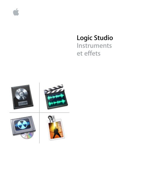 Apple Instruments et effets Logic Studio - Instruments et effets Logic ...