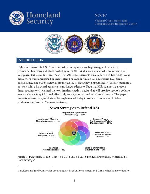 Seven Strategies to Defend ICSs