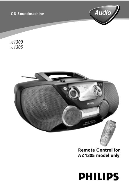 Philips CD Soundmachine - User manual - ESP