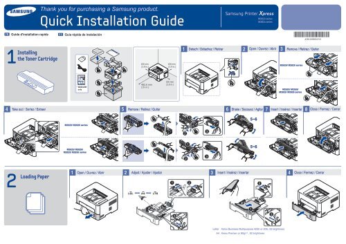 Samsung Samsung Printer Xpress M2825DW - SL-M2825DW/XAA - Installation ...