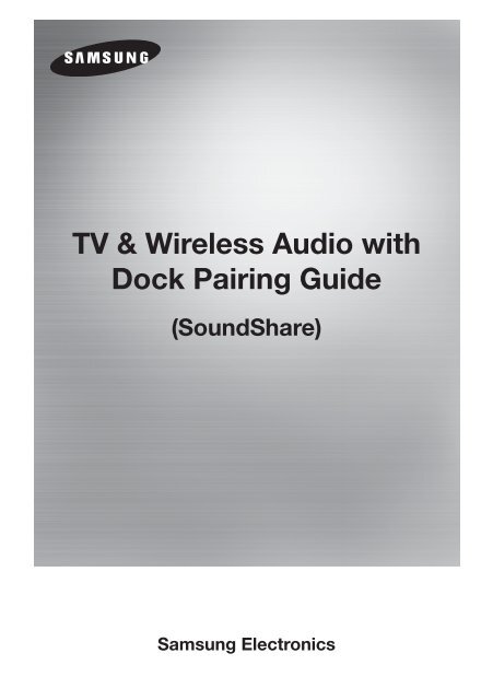 Samsung Wireless Audio with Dock System (DA-E670/ZA) - DA-E670/ZA - TV ...