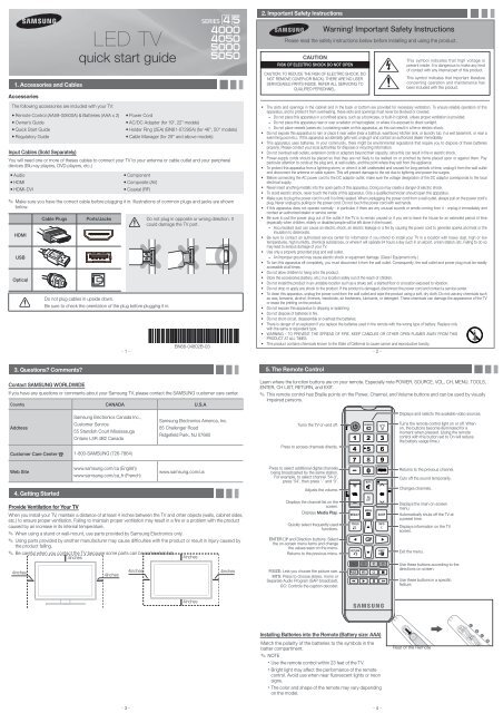 Samsung LED F4000 Series TV - 29" Class (28.5" Diag.) - UN29F4000AFXZA ...