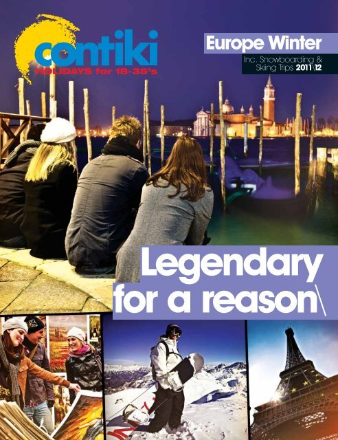 Contiki brochure