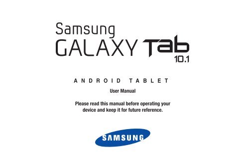 Samsung GT-P7510/M16 - GT-P7510FKDVZW - User Manual (ENGLISH(North America))
