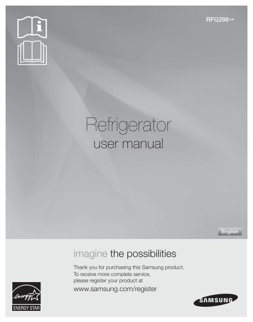 Samsung 29 cu. ft. French Door Refrigerator - RFG298AARS/XAA - User ...