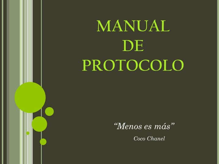 Manual De Protocolo Magazines