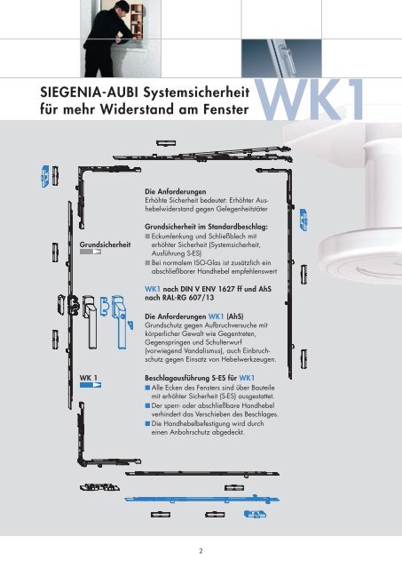 SIEGENIA-AUBI Systemsicherheit für mehr Widerstand am Fenster