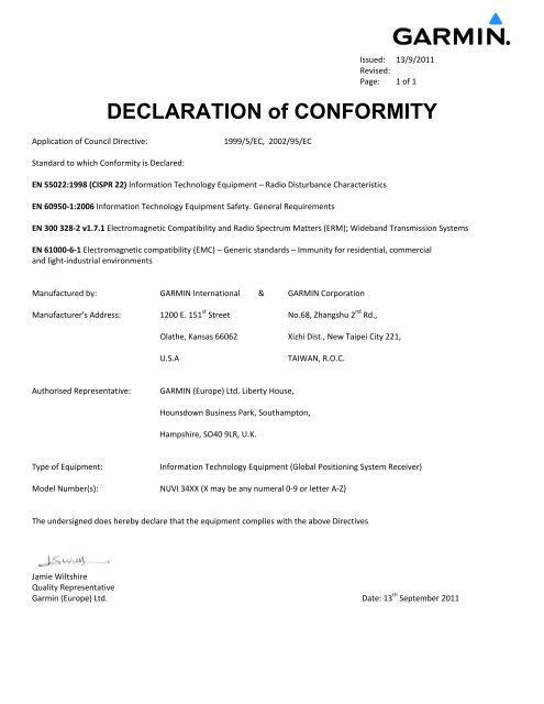 Garmin nüvi® 3490LMT, Europe with Eastern Europe Packaging ...