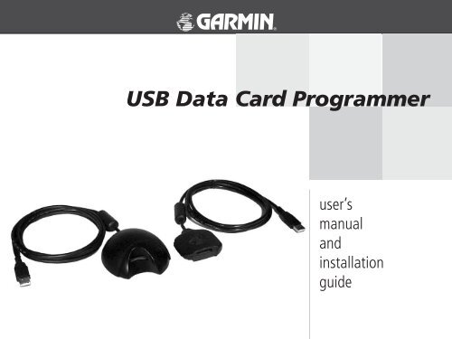 Garmin StreetPilot III - USB Data Card Programmer