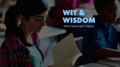 WIT & WISDOM