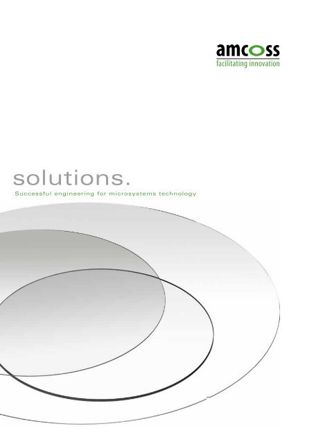 amcoss corporate brochure