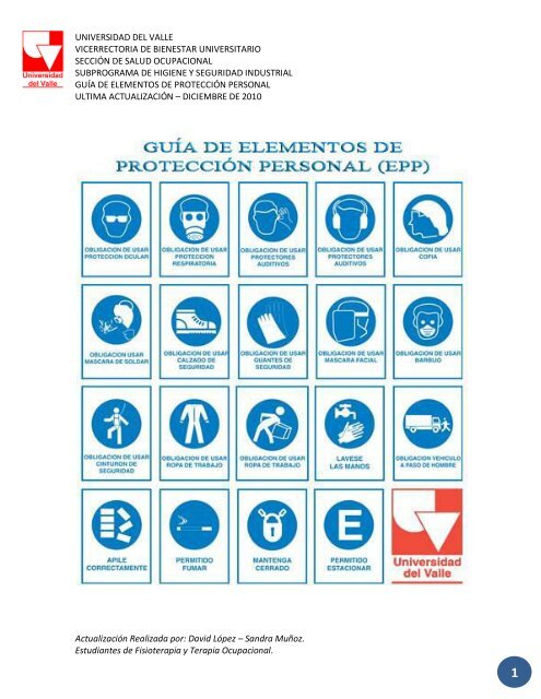 SALUD OCUPACIONAL GUIA EPP